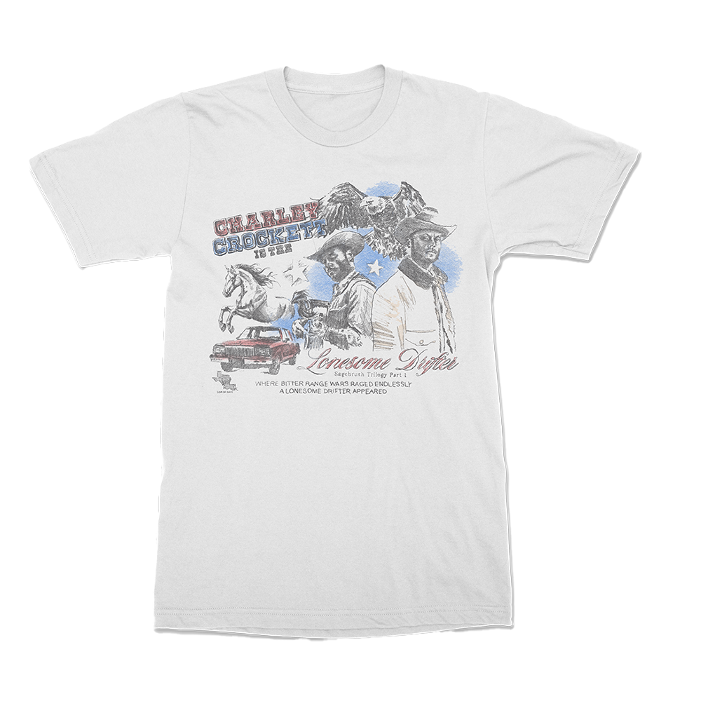 Lonesome Drifter Vintage Tee - Charley Crockett Official Store
