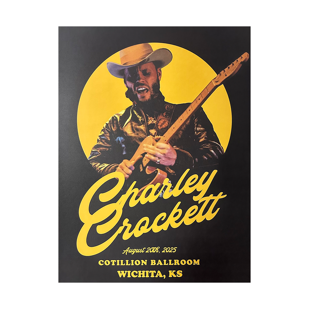 Wichita, KS - Cotillion Ballroom 8/20/2025 Poster - Charley Crockett ...